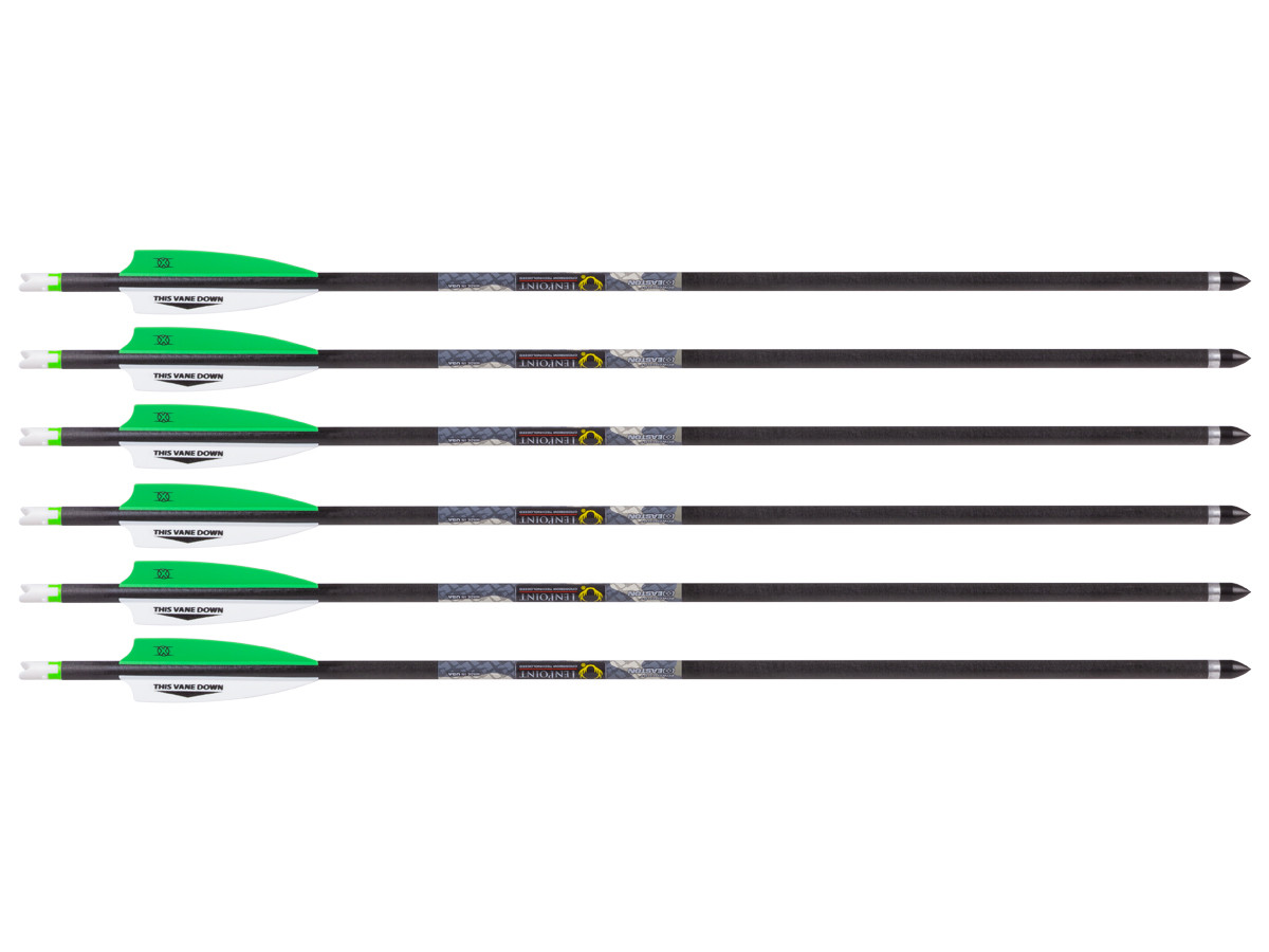 TenPoint Pro Elite 400 Arrows, 6 Pack - Hunting Gear, Tactical ...